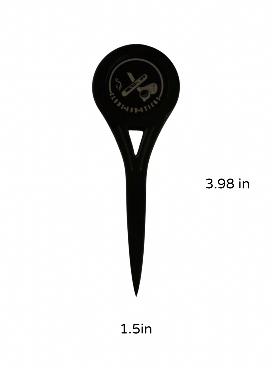 Clubs and Sticks Single Prong Divot Tool – ClubsAndSticks